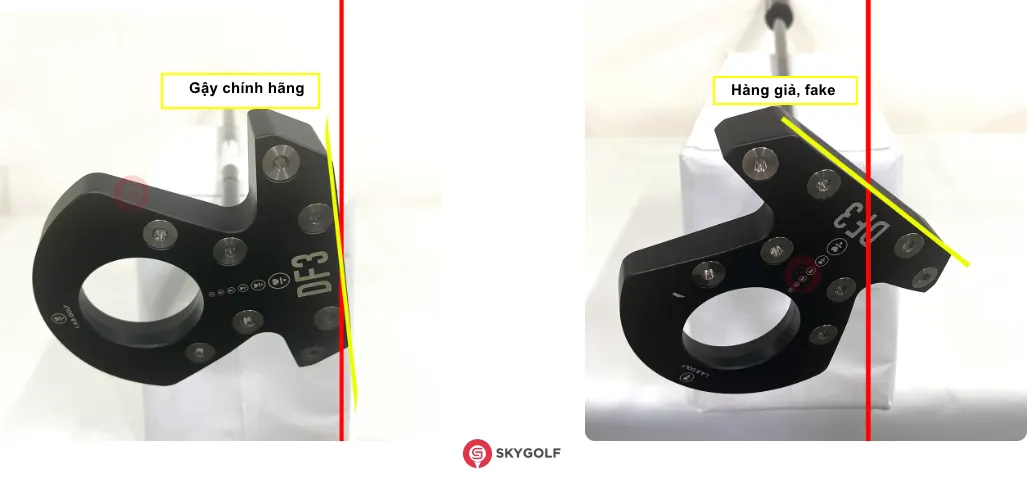 Nhận Biết Gậy Putter L.A.B. Golf DF3 Thật Và Giả